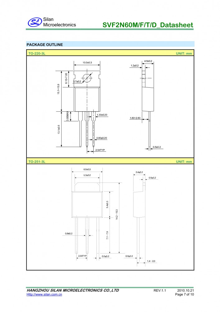 SVF2N60M datasheet page 7