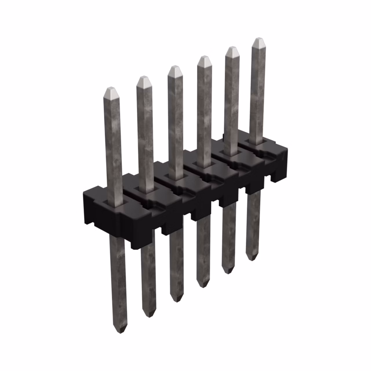 KK 396 Breakaway Header, Vertical, 6 Circuits, Matte Tin (Sn) Plating, Pin Length 26.21mm for sale