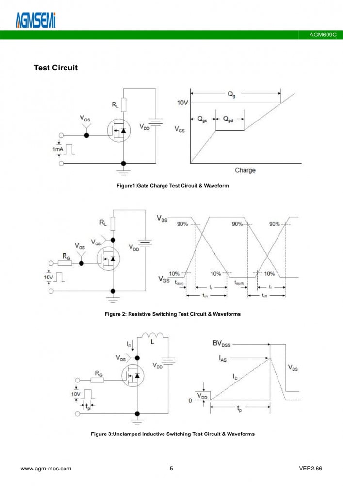 AGM609C datasheet page 5