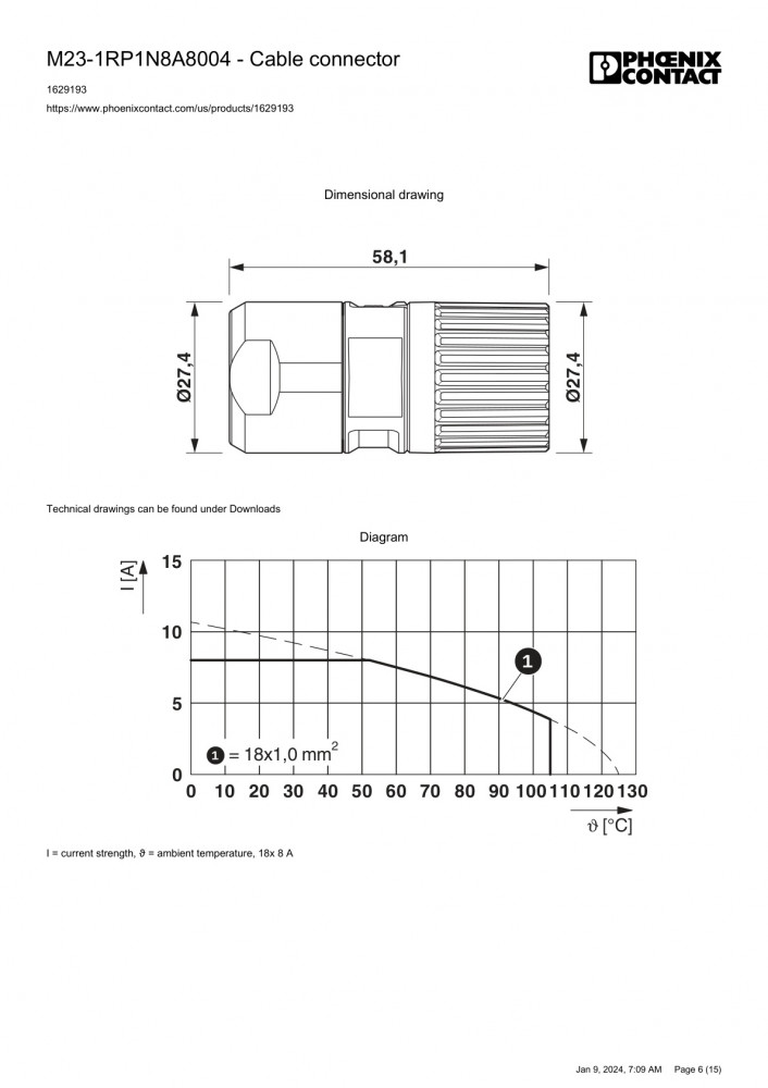 Phoenix Contact 1629193 technical document page 6