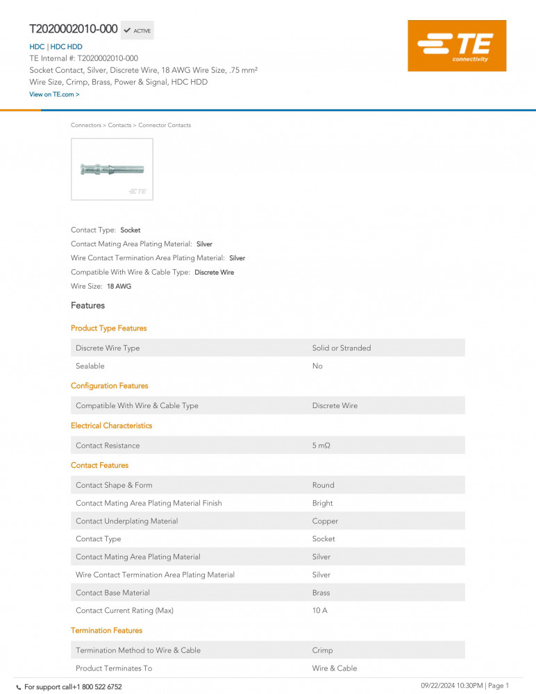 T2020002010-000 technical document page 1