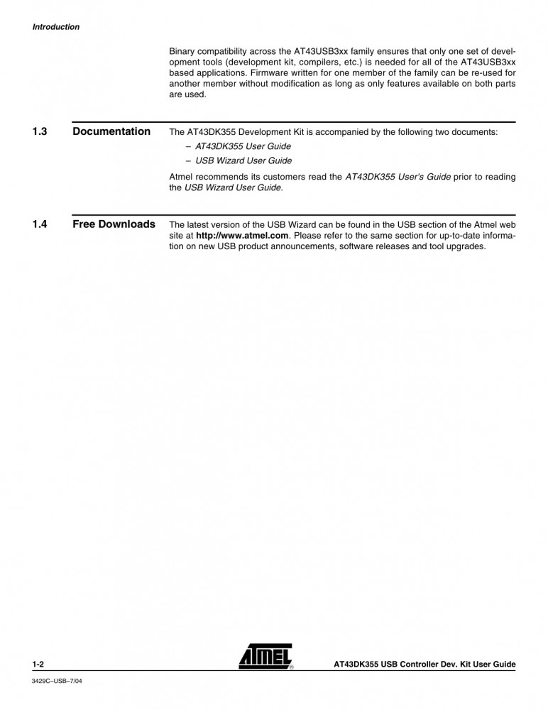 AT43DK355 document page 6