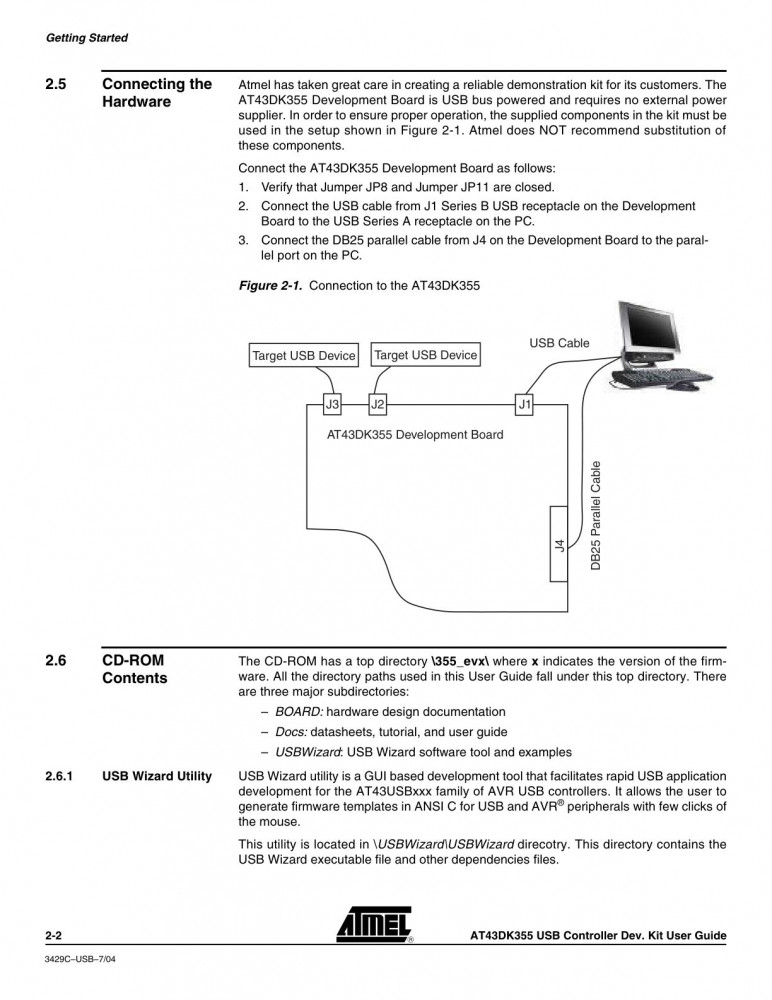 AT43DK355 document page 8