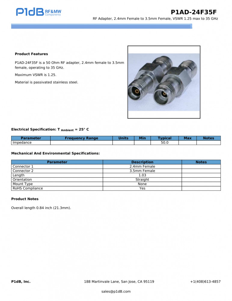 P1AD-24F35F product document preview