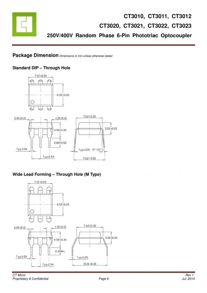 CT3021 datasheet page 6