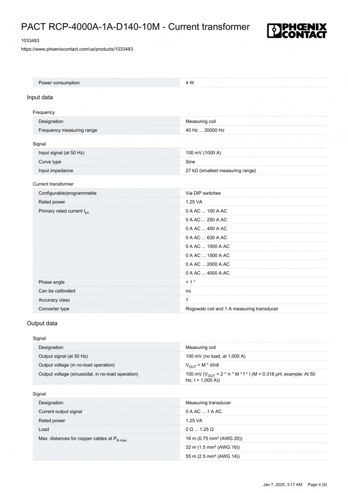 Phoenix Contact 1033483 document page 4