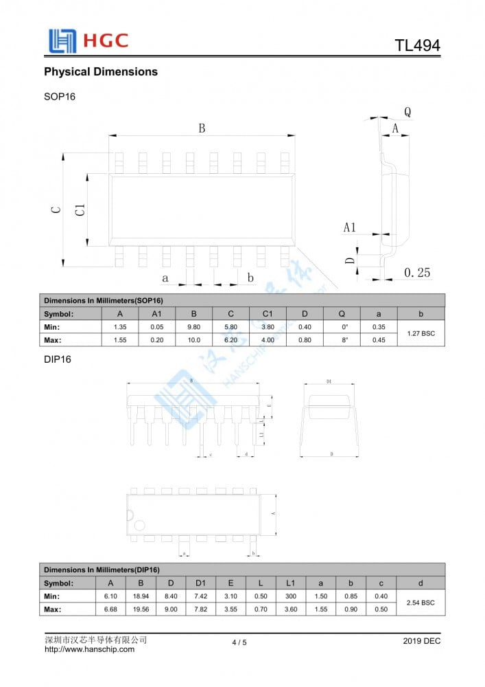 TL494IDRG datasheet page 4