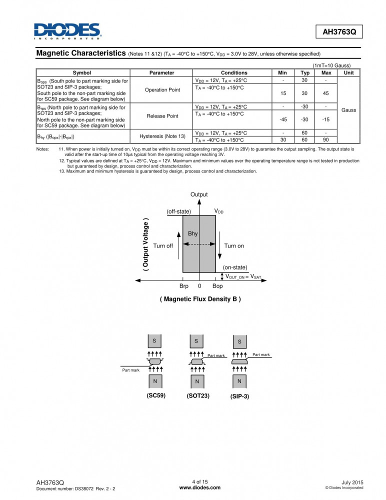 AH3763Q datasheet page 4