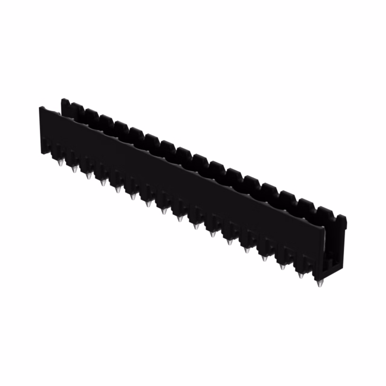 5.08mm Pitch Eurostyle Vertical PCB Header, Open Ends, 17 Circuits for sale