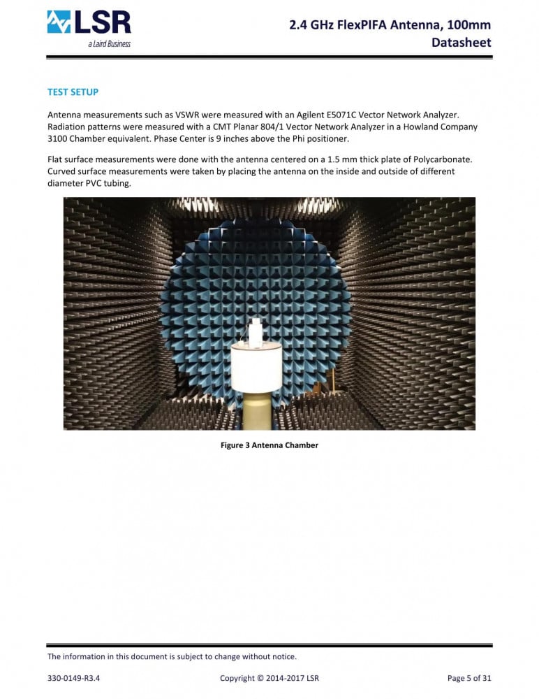 Laird 001-0022 datasheet page 5
