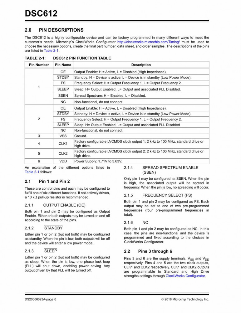 DSC612 technical document page 6