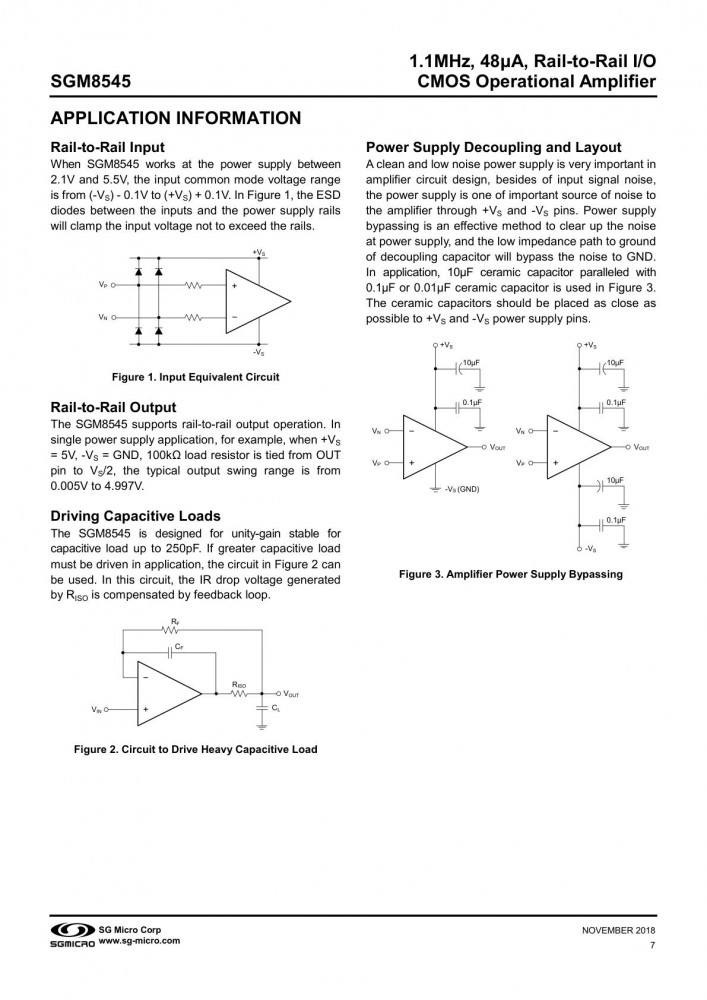 SGM8545 datasheet page 7