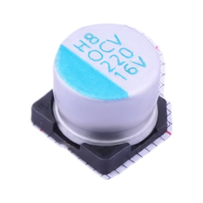 Lelon OCV221M1CTR-1008 Aluminum-Polymer Capacitor for sale