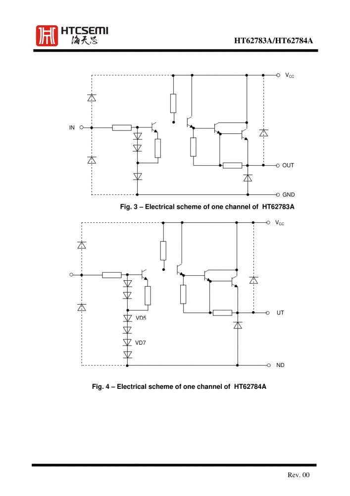 HT62783A datasheet page 4