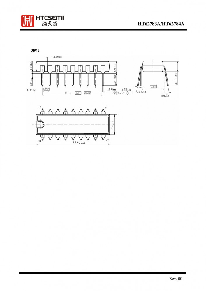 HT62783A datasheet page 9