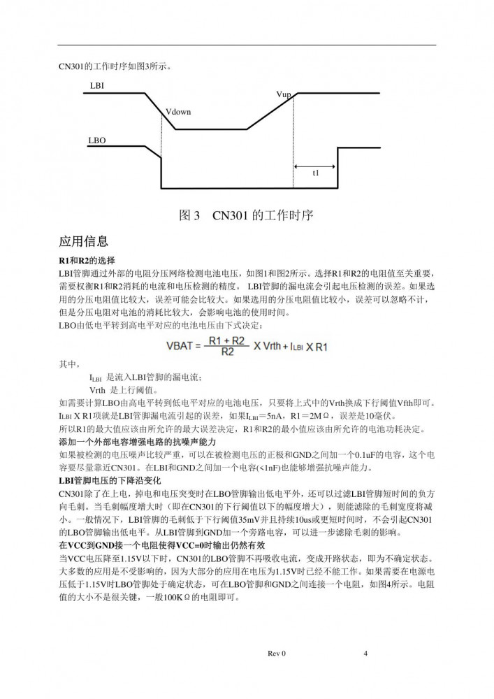 CN301 datasheet page 4