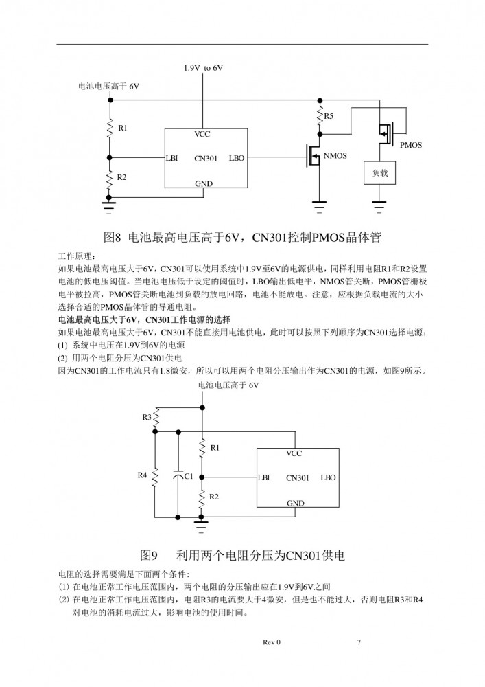 CN301 datasheet page 7