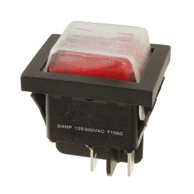 E-Switch RB242D1000-117 Rocker Switch for sale