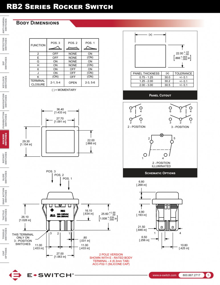 RB242D1000-117 datasheet page 5