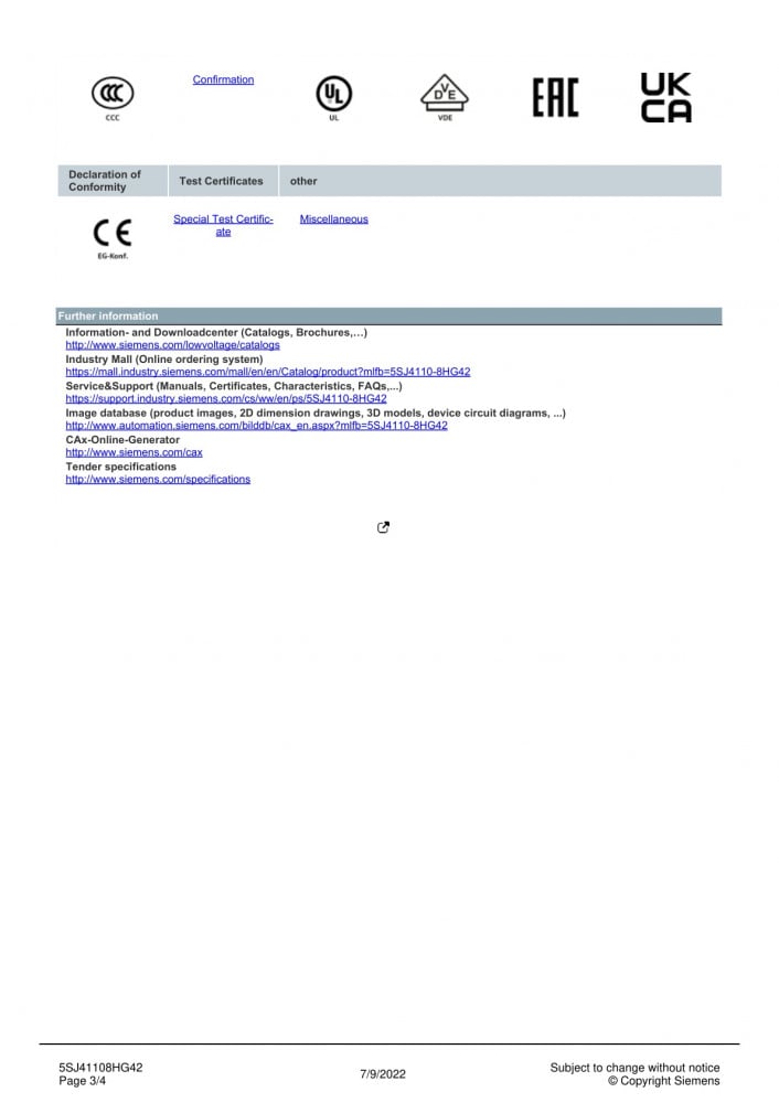 5SJ4110-8HG42 technical document page 3