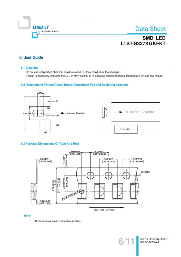 LTST-S327KGKFKT datasheet page 7