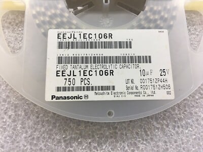 PANASONIC EEFSX0J151ER Tantalum Capacitor