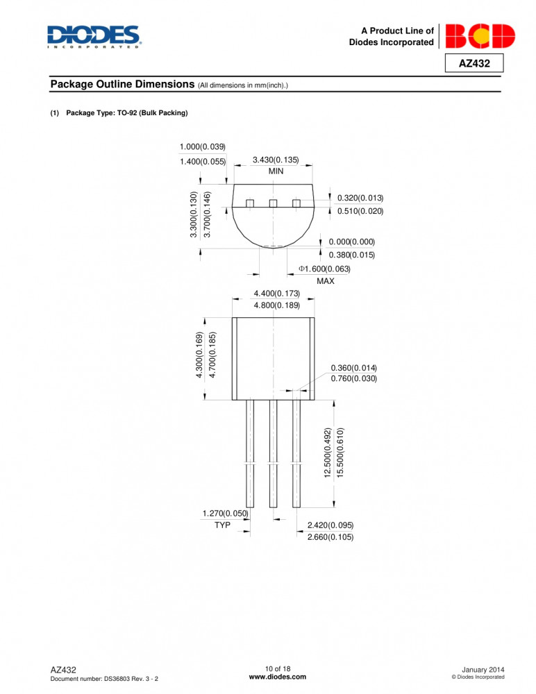 AZ432 datasheet page 10