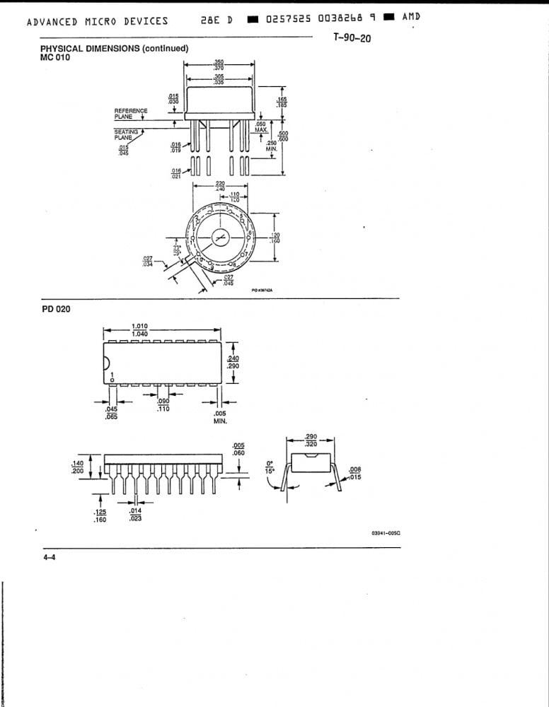 AM686 datasheet page 8
