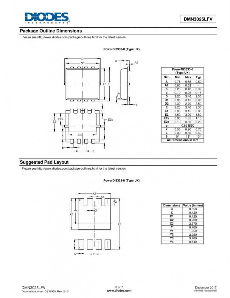 DMN3025LFV-13 datasheet page 6