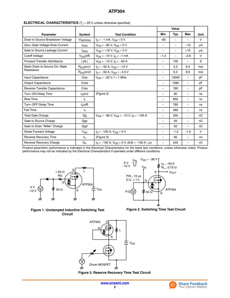 ATP304 datasheet page 2