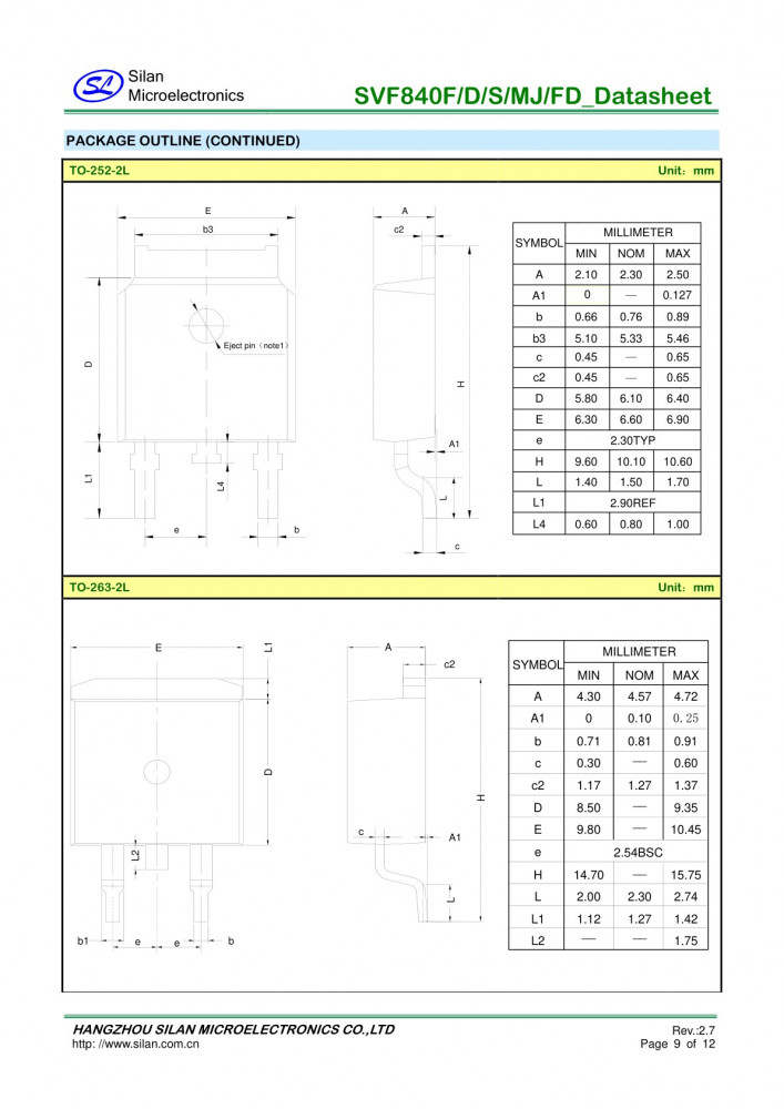 SVF840F datasheet page 9