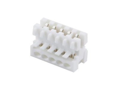 Appli-Mate RAST 2.5 IDT Housing, 2.50mm Pitch, Direct/Indirect, Female, 5 Circuits, Position Keys C and D Removed