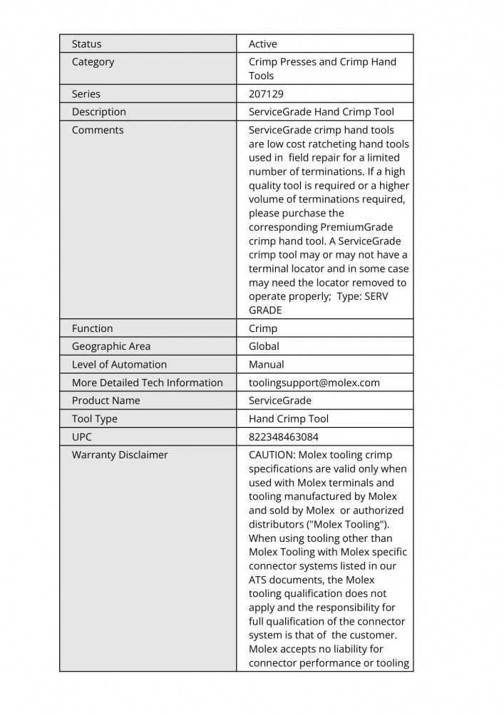 Product document page 2