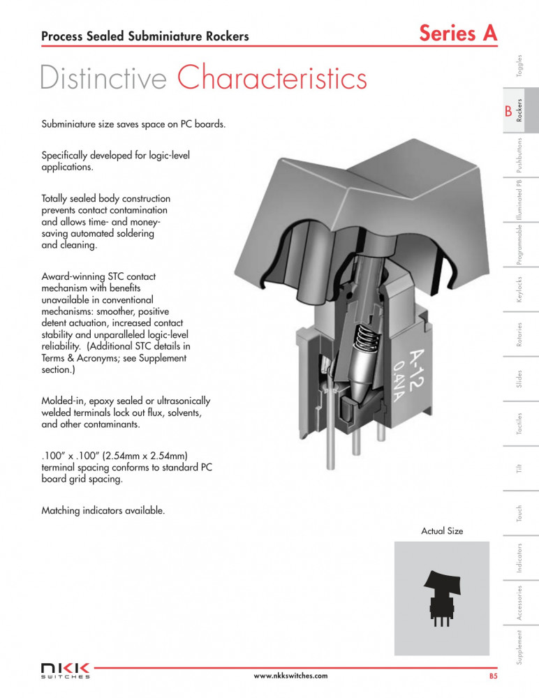 A Series switch documentation, page 2