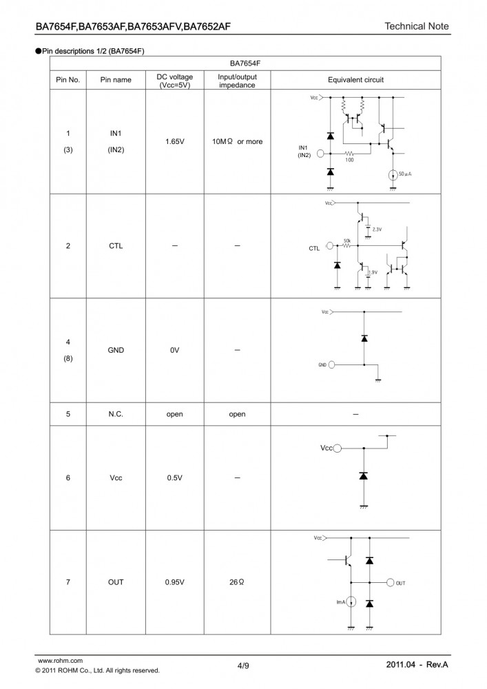 BA7654F-E2 technical document page 4