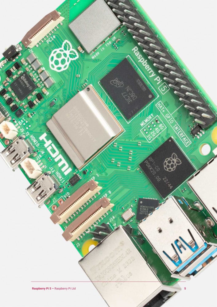 Raspberry Pi 5 technical document page 5