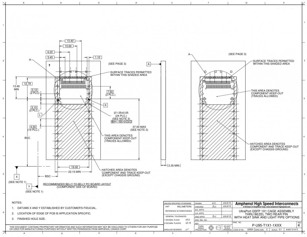 Amphenol U95T1111001 drawing page 4