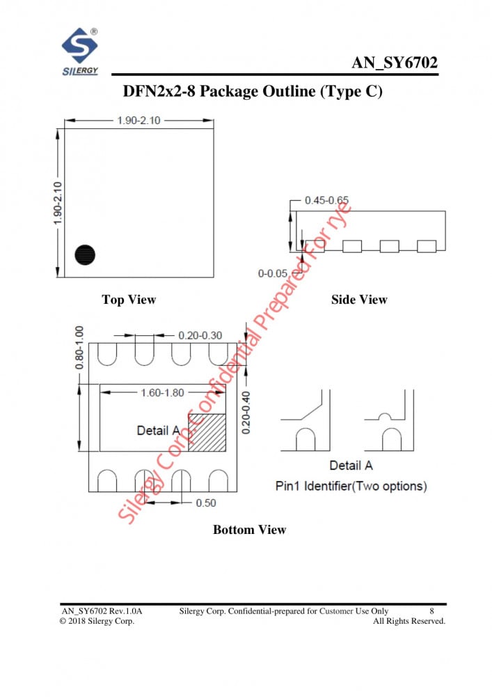 SY6702DFC datasheet page 8