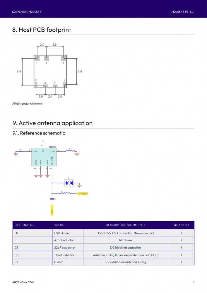 M20057-1 datasheet page 6