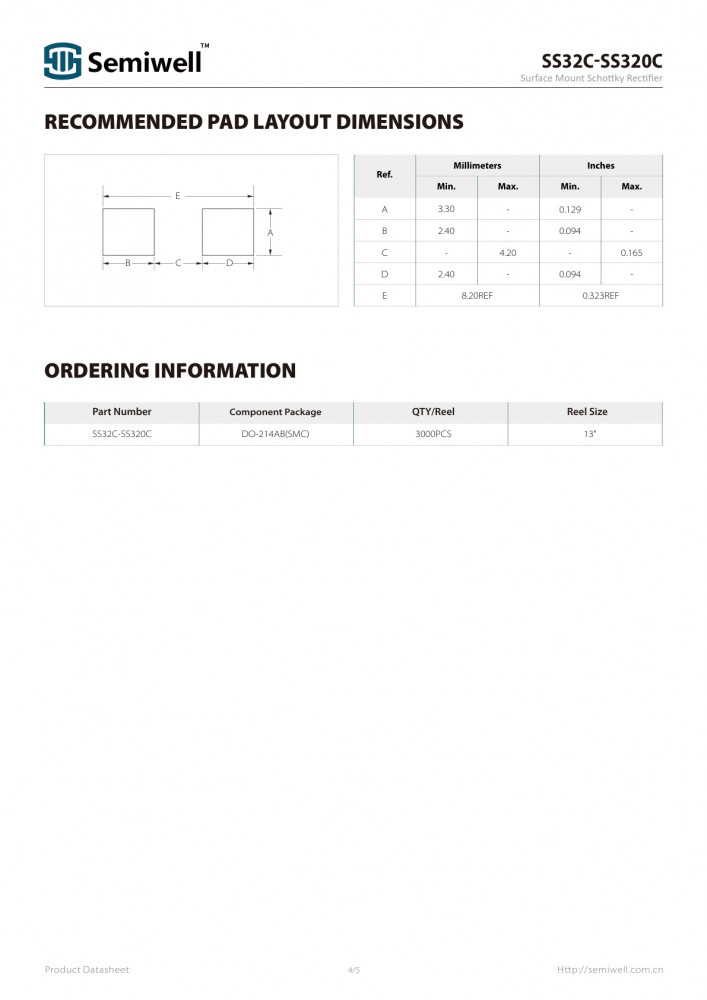 SS34C datasheet page 4