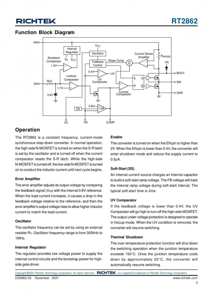 RT2862 technical document, page 3