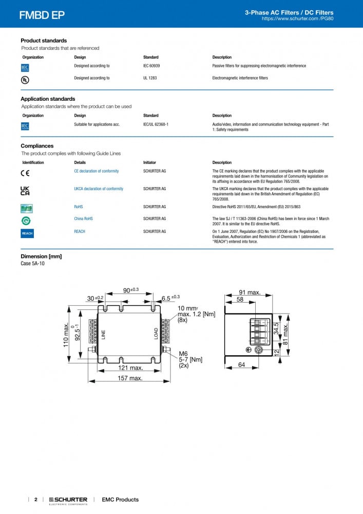 FMBD-395B-5012 datasheet page 2