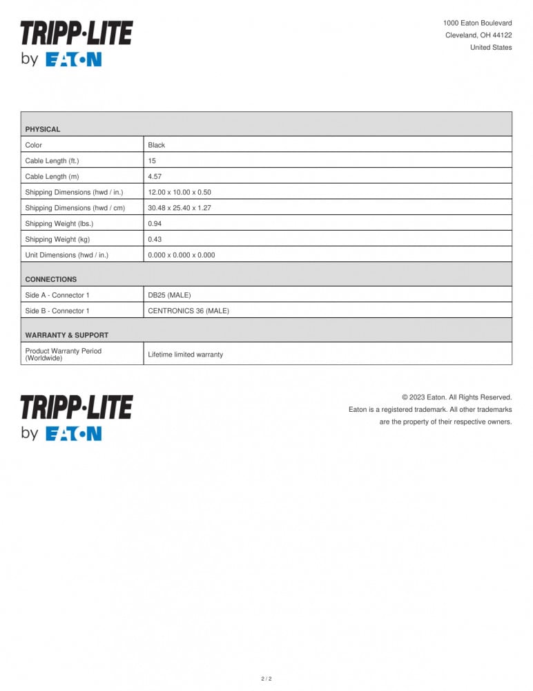 P606-015 technical document page 2