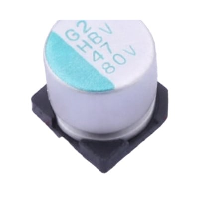 Lelon HBV331M1ETR-1010 Aluminum-Polymer Capacitor