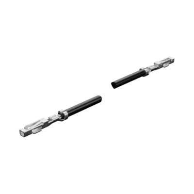 Pre-Crimped Lead iGrid Female-to-iGrid Female, Tin (Sn) Plating, 300.00mm Length, 22 AWG, Black for sale