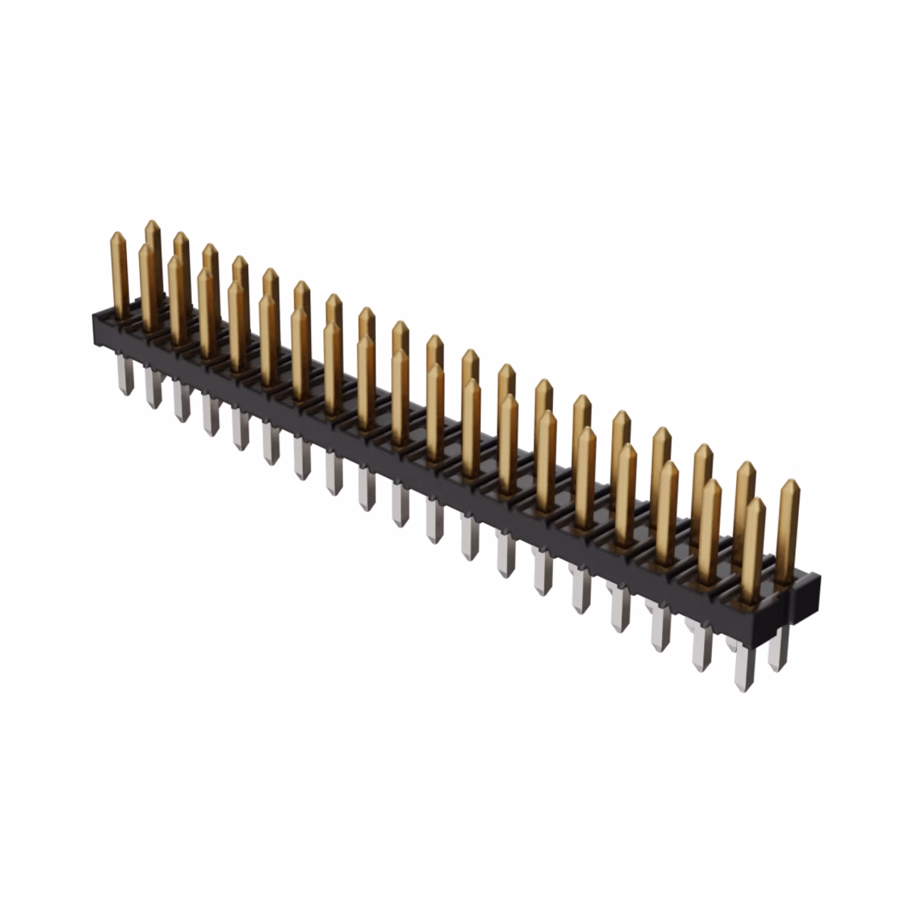 2.00mm Pitch Milli-Grid Header, Vertical, Through Hole, 38 Circuits, 0.76µm Gold (Au) Plating, Mating Pin Length 4.00mm, Tail Length 2.60mm, Tray, Lead-Free for sale