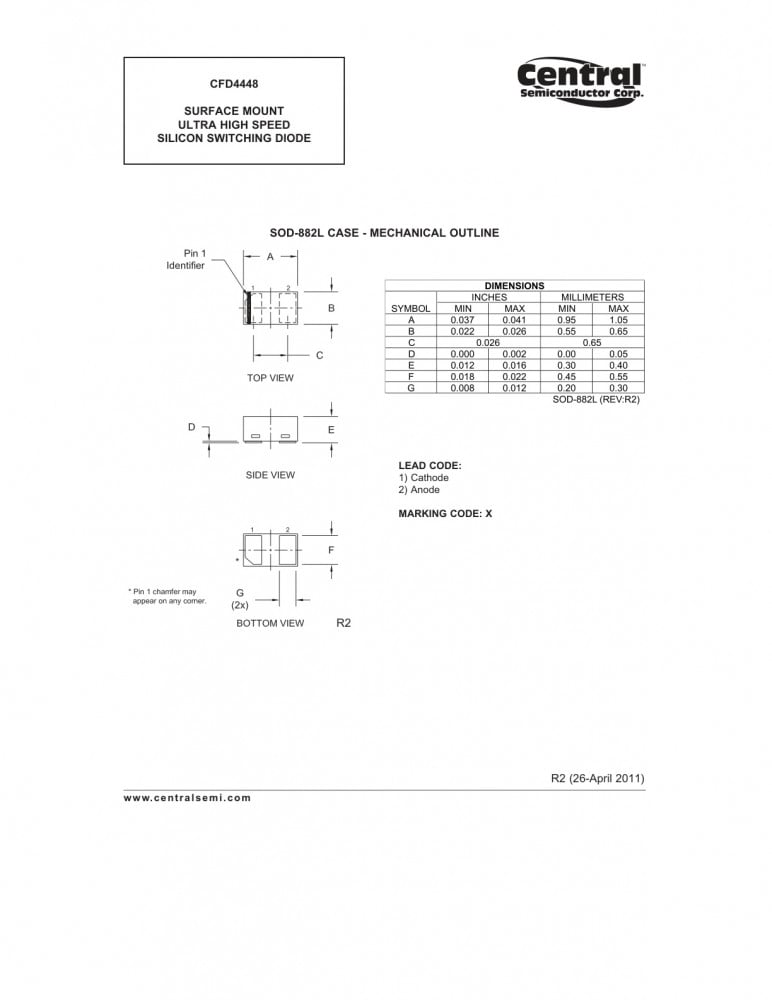 CFD4448 TR PBFREE datasheet page 2