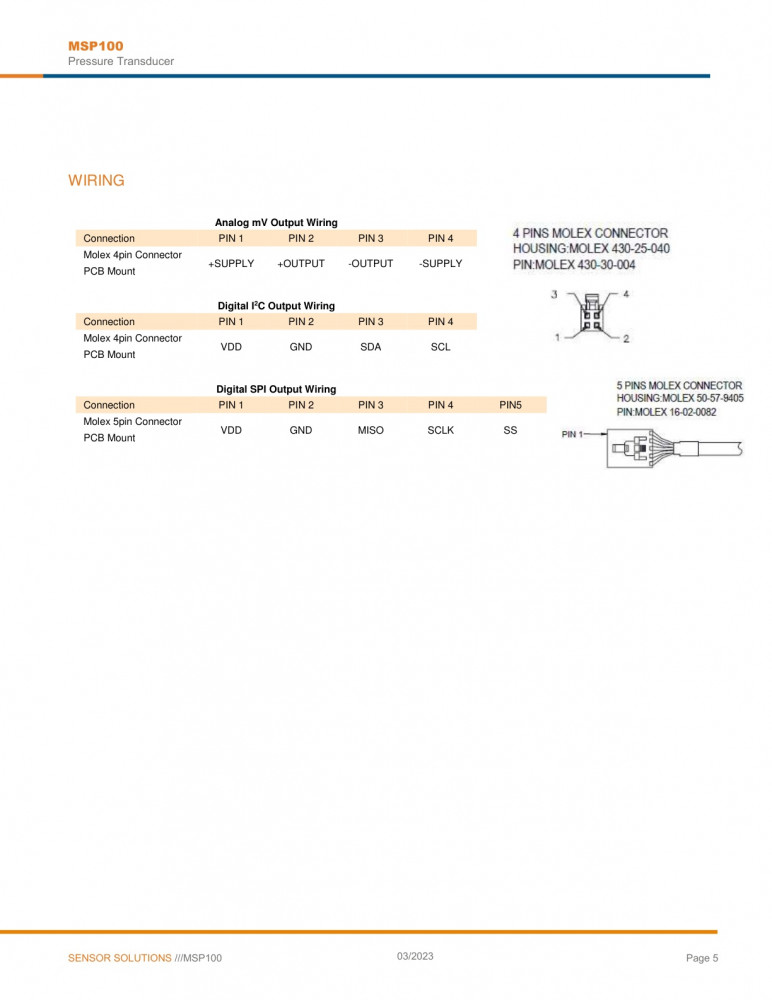 MSP100 document page 5