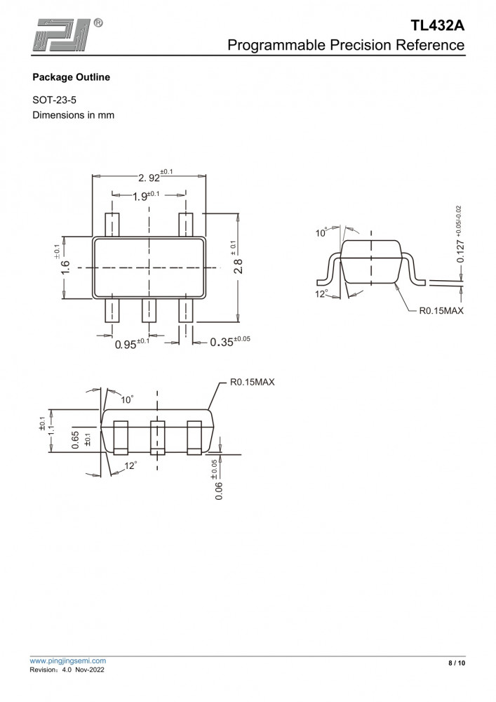 TL432ASC datasheet page 8
