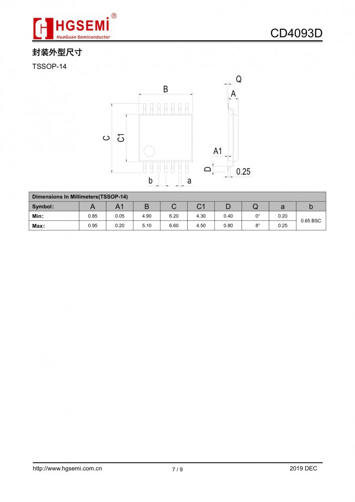 CD4093DMT/TR datasheet page 7